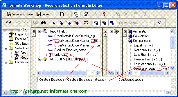 C Crystal Reports Date Parameter 32896 Hot Picture